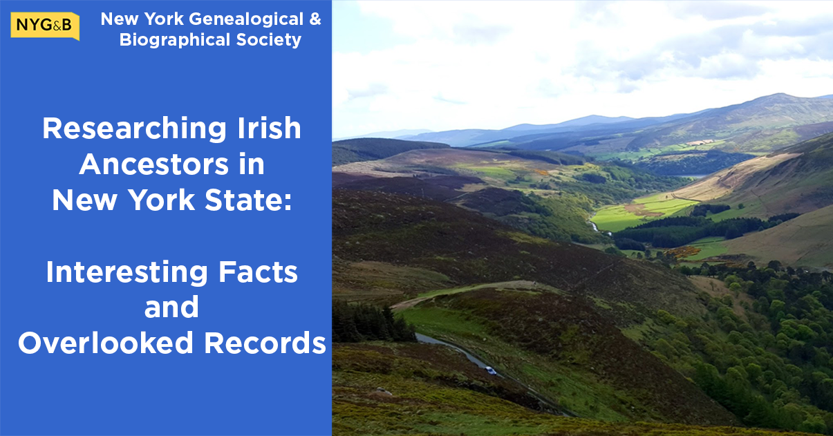 Researching Irish ancestors in New York State: What you need to know ...